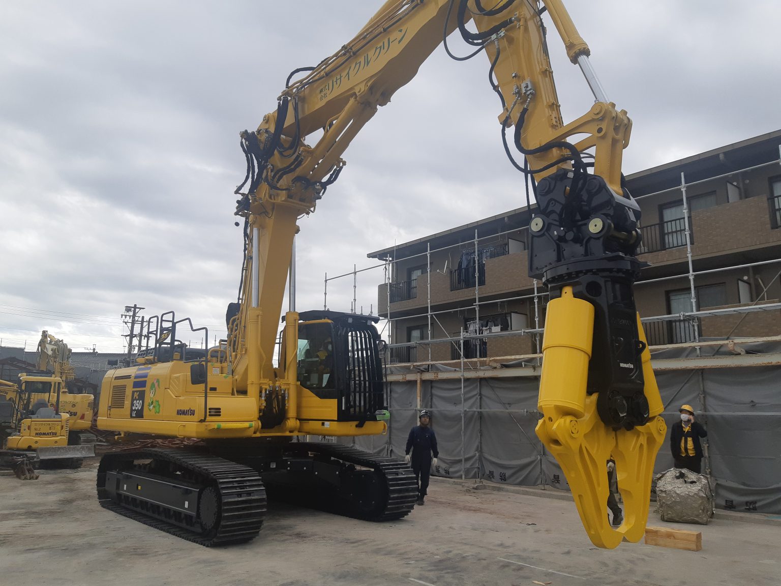 マルチ解体仕様 PC350LC―11 購入 | 産業廃棄物処理、ゴミ回収ならリサイクルクリーン